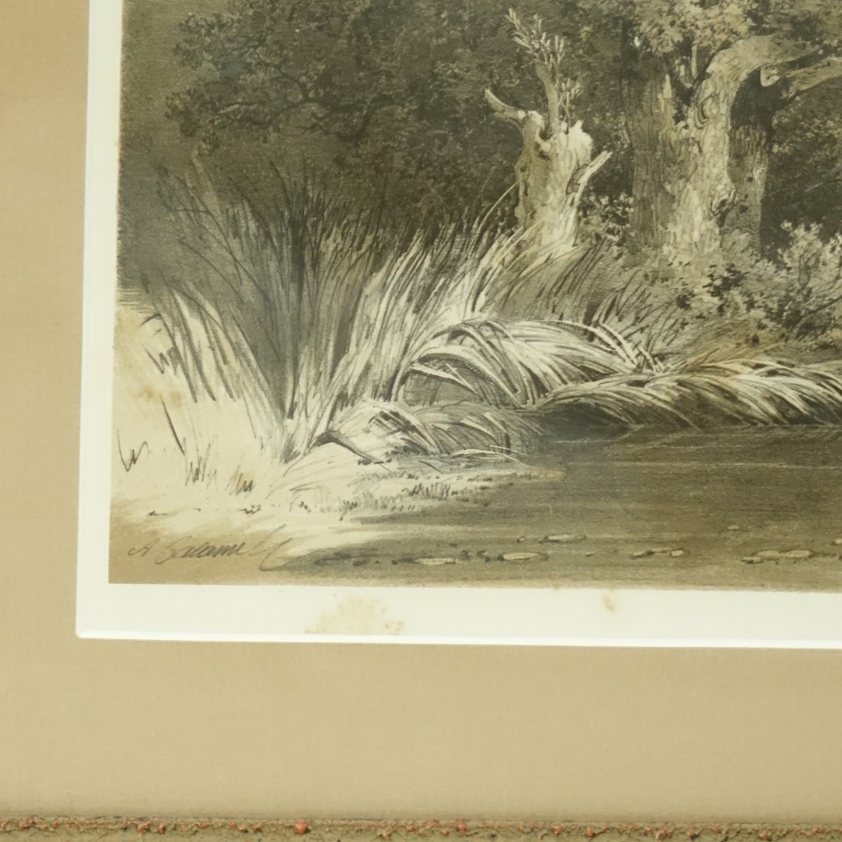 Alexandre Calame | Swiss Landscape Oak Trees | MutualArt