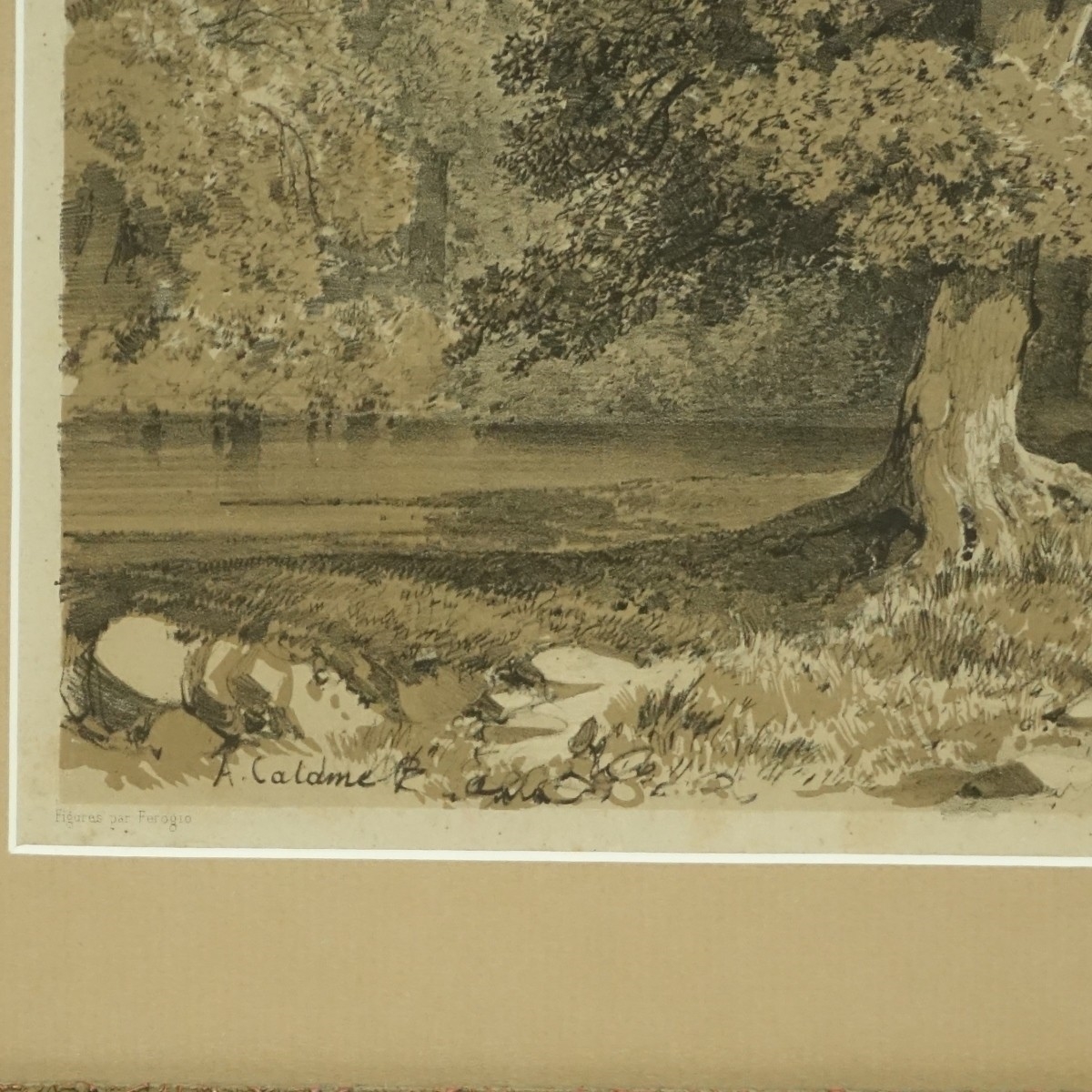 Alexandre Calame | Swiss Landscape Oak Trees | MutualArt