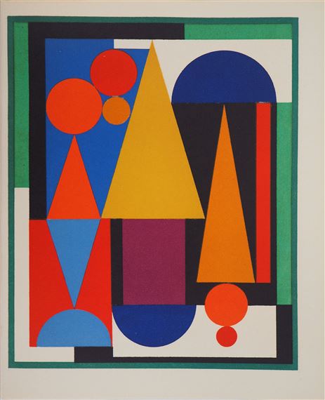 Auguste Herbin | Fer Acier (1955) | MutualArt