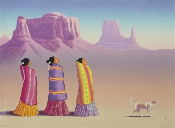 R.C. Gorman | NAVAJO RETURNS (1997) | MutualArt