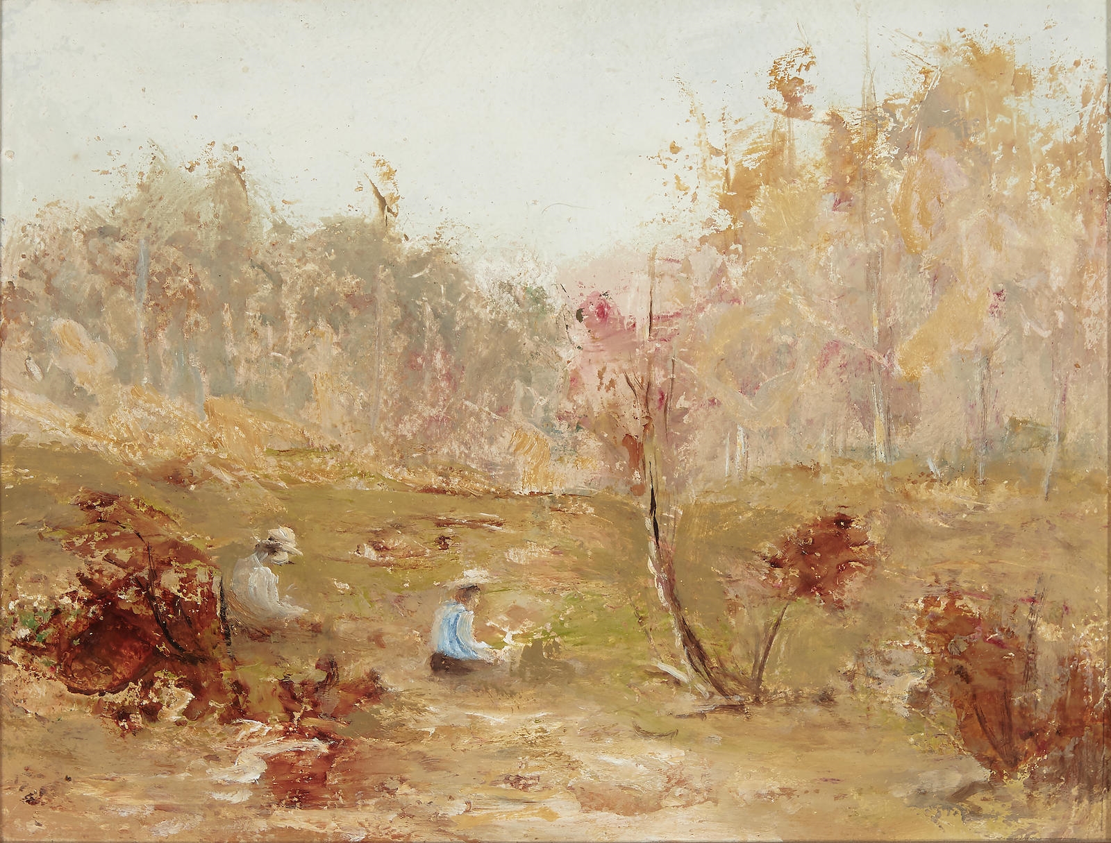 William John Hennessy | Two figures in a clearing | MutualArt