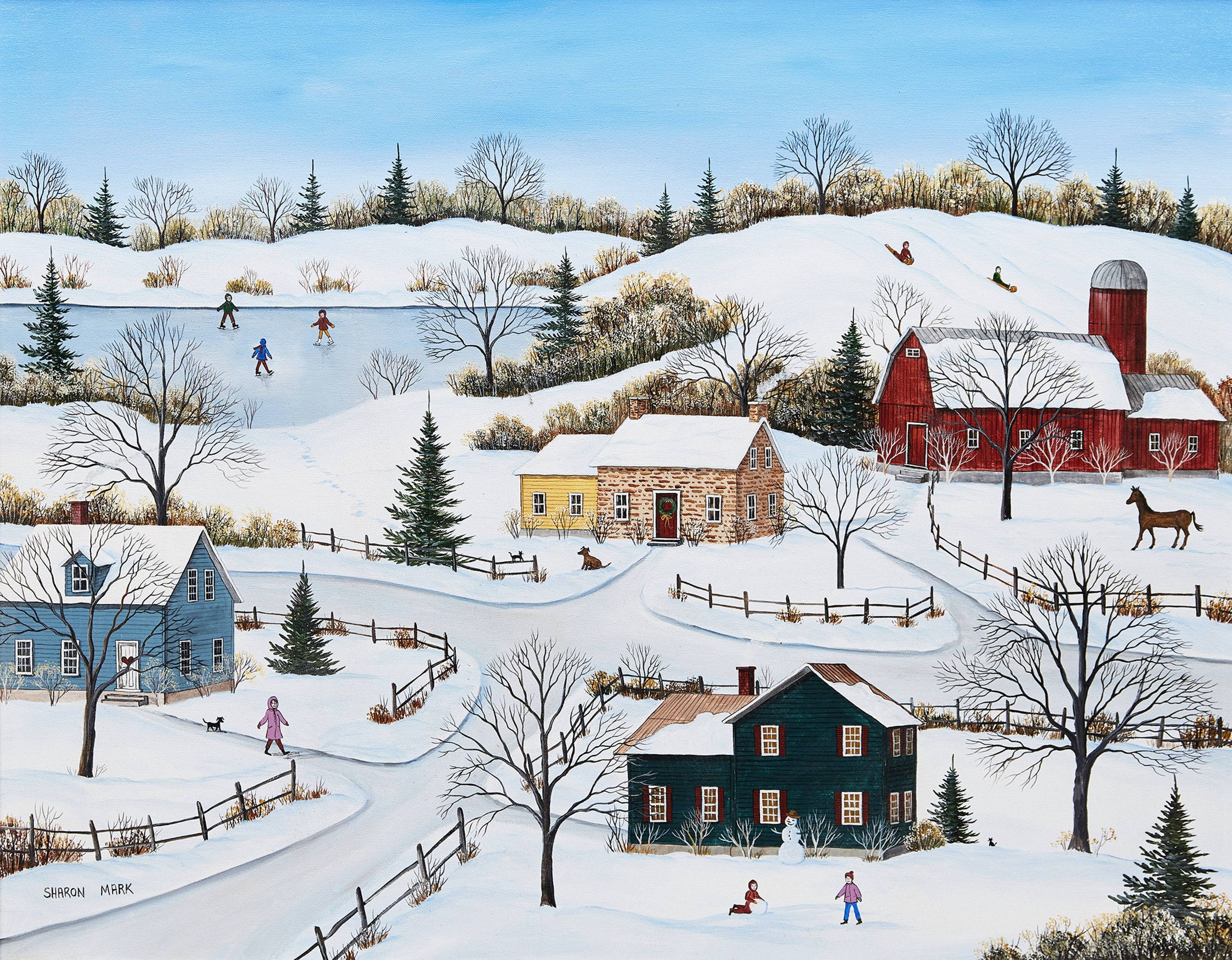 Sharon Mark | Quebec Winter (1999) | MutualArt