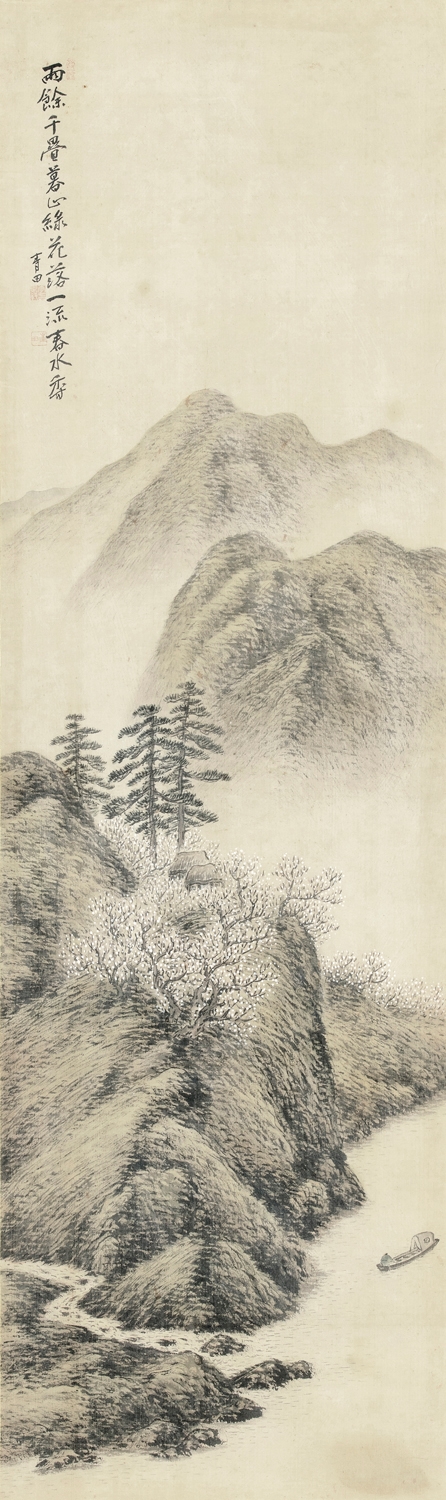 Lee Sang-Beom | 춘경산수 春景山水 | MutualArt