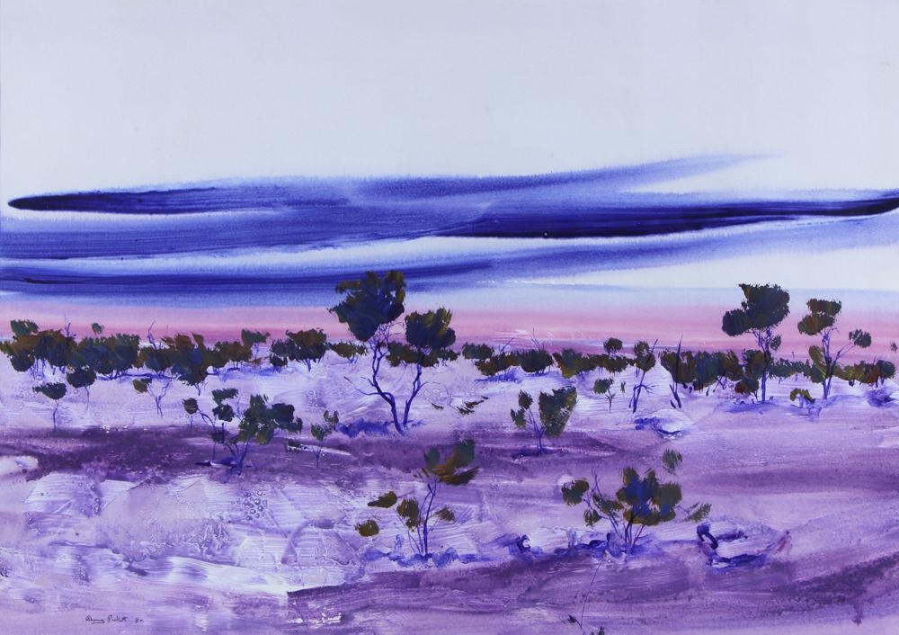 Shane Pickett | Desert Evening Landscape (1987) | MutualArt