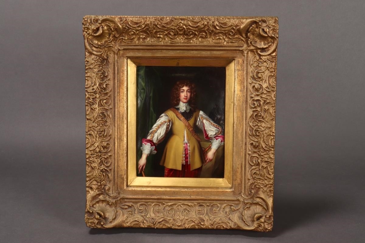 Henry Pierce Bone | Prince Maurice in regal attire (1837) | MutualArt