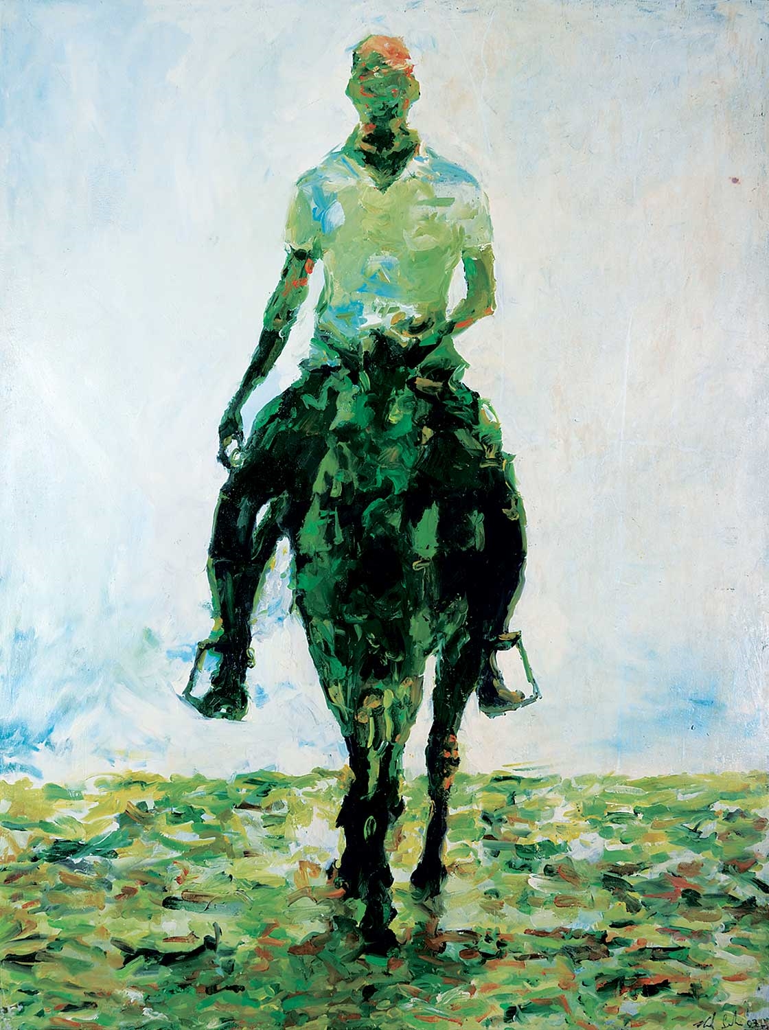 Mark Gaskin | Horse and Rider (2007) | MutualArt