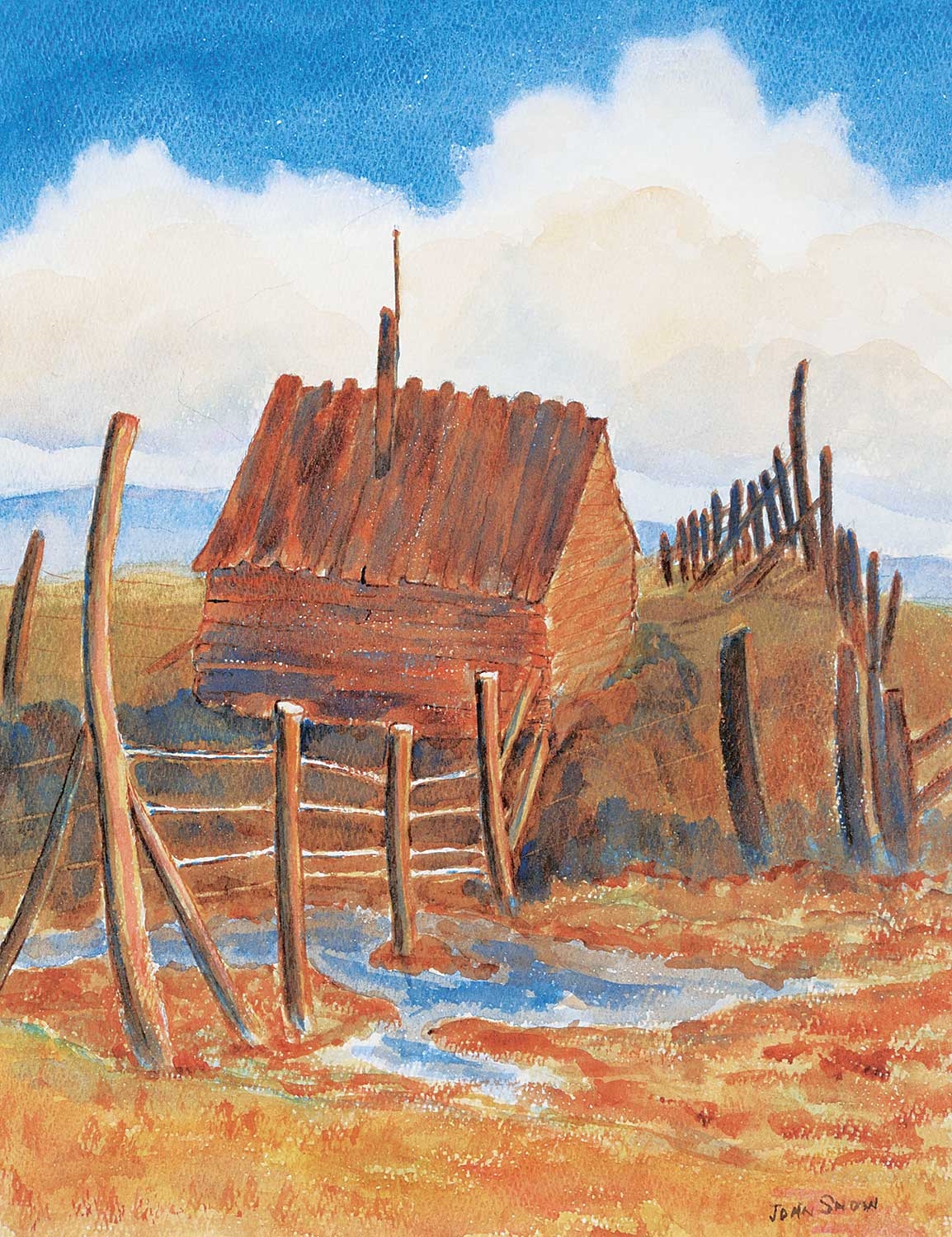 John Snow | Shed (1947) | MutualArt