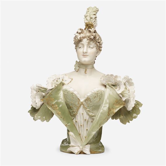 Eduard Stellmacher | Amphora female bust (Circa 1900) | MutualArt