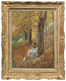 Oscar Bluhm | 40 Artworks at Auction | MutualArt