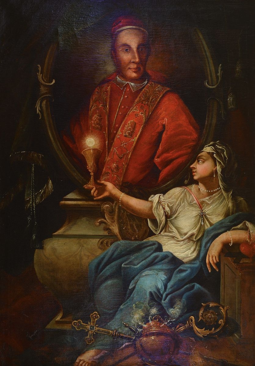 German School, 19th Century | Portrait of Pope Pius I., before that ...