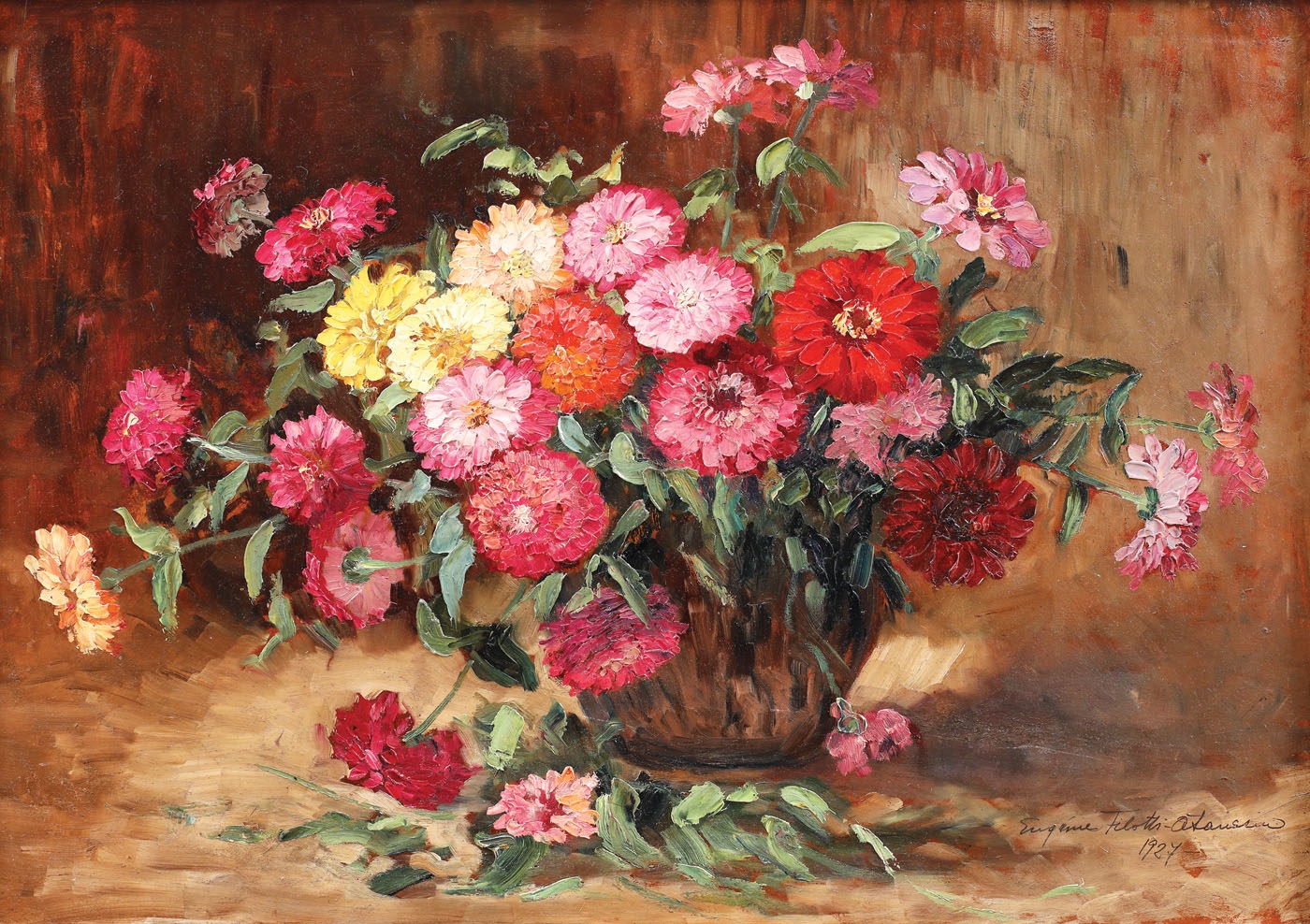 Eugenia Filotti-Atanasiu | Cherry blossoms (1927) | MutualArt