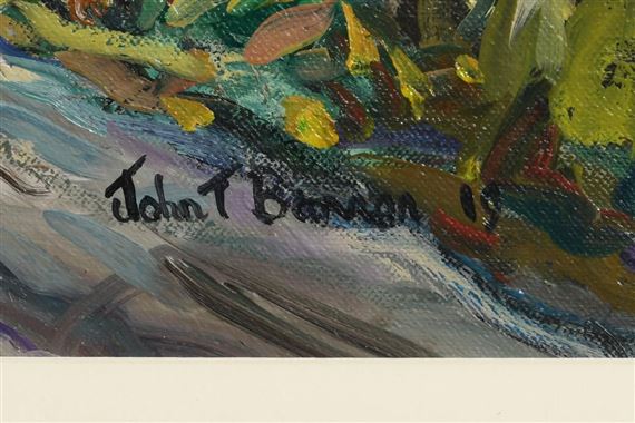 John Thomas Bannon | Fishing Village | MutualArt