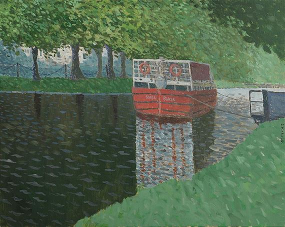 Simon Macleod | Summer on the Grand Canal | MutualArt