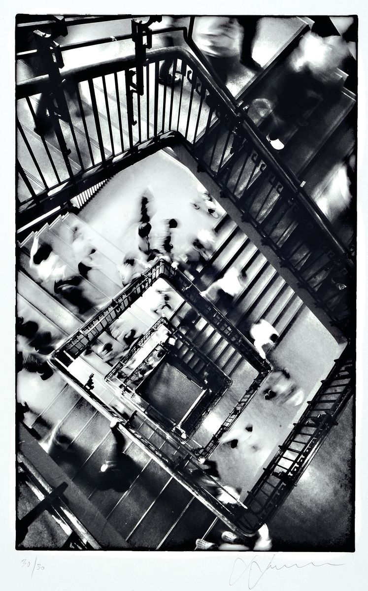 Horst Hamann | northern staircase, children of the Diesterweg ...