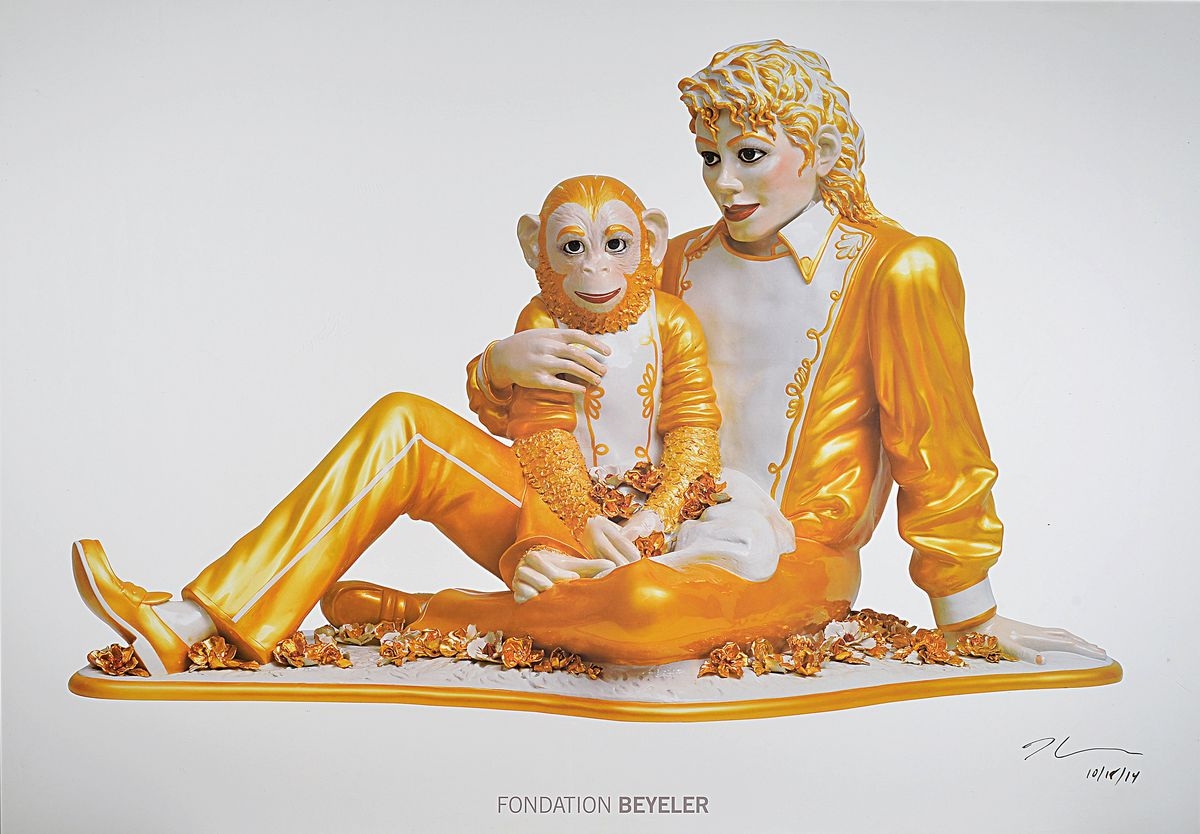 Jeff Koons | Michael Jackson and Bubbles | MutualArt