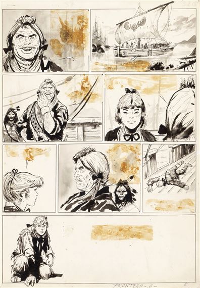 Hugo Pratt | TICONDEROGA (1958) | MutualArt