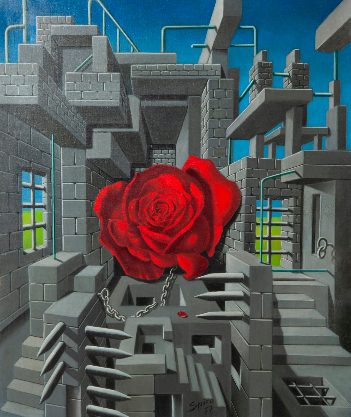 Prison Art Roses