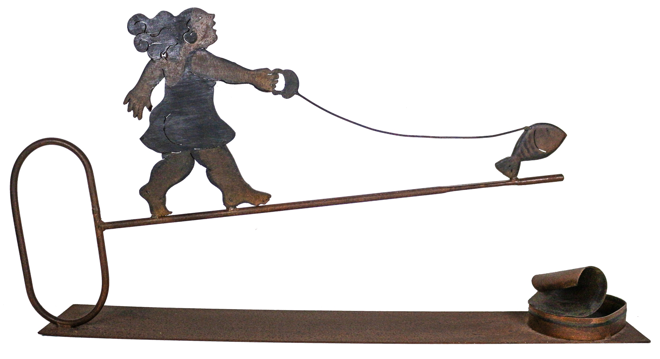 Marc Jesus Vives | Niña con pez y lata de sardinas | MutualArt