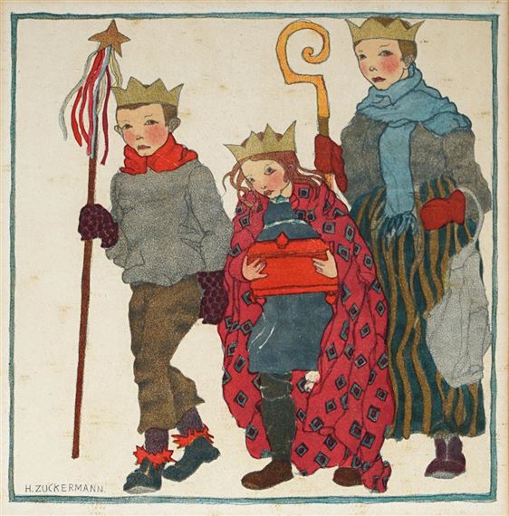 Herta Zuckermann | Three Kings (The Magi) (Circa 1920s) | MutualArt