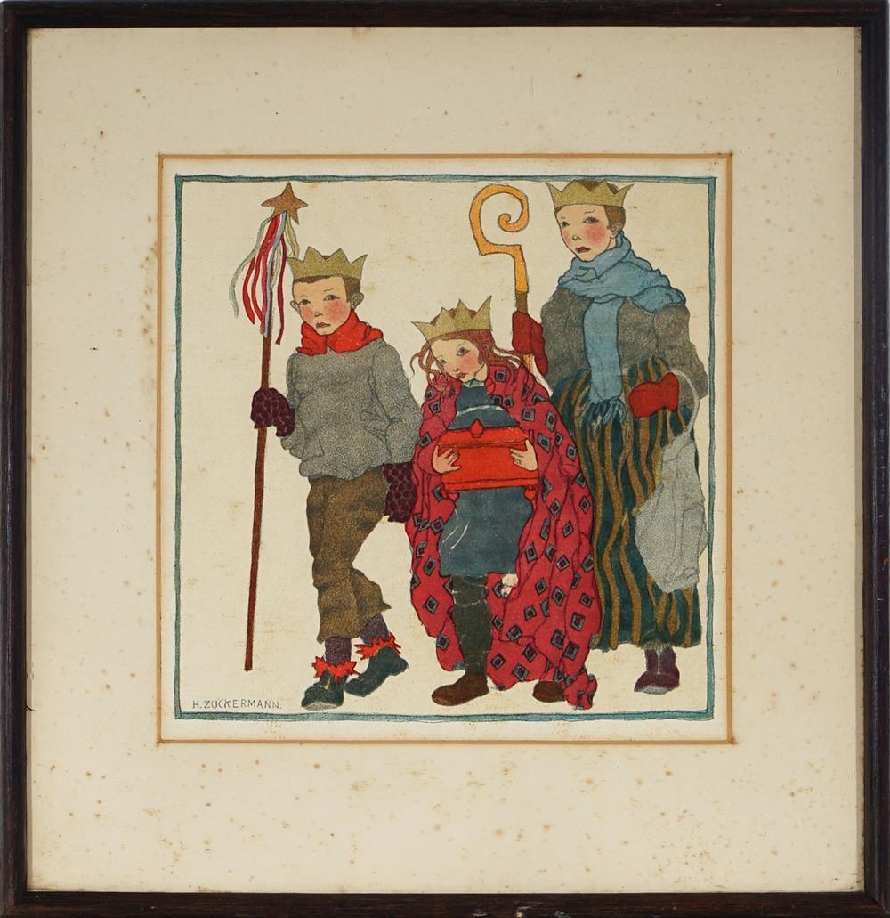 Herta Zuckermann | Three Kings (The Magi) (Circa 1920s) | MutualArt