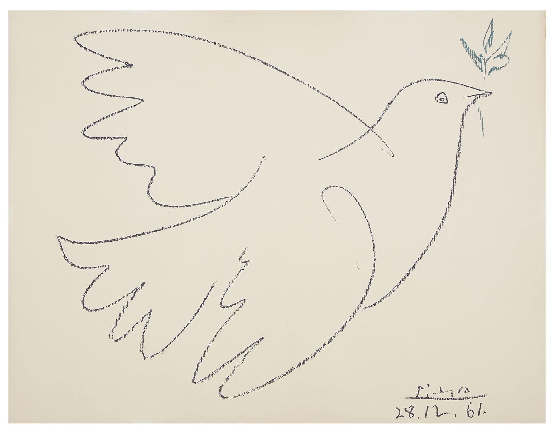 Pablo Picasso | La Colombe de la Paix (1961) | MutualArt