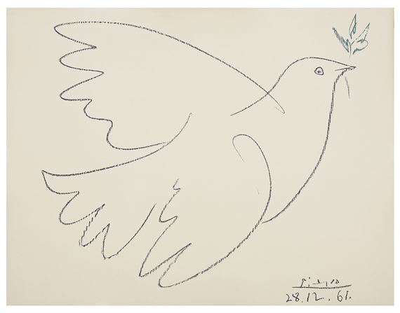 Pablo Picasso | La Colombe de la Paix (1961) | MutualArt
