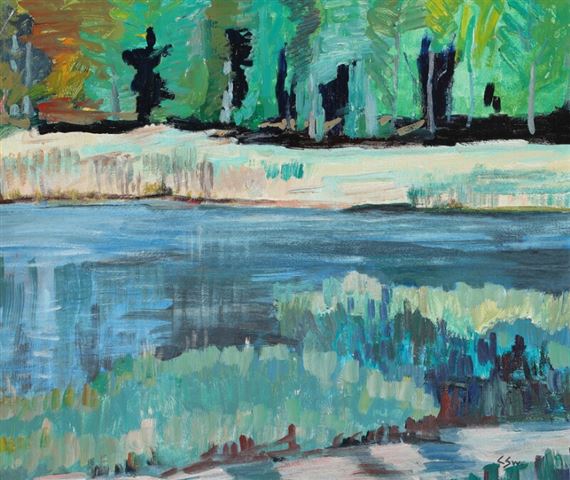 Christine Swane | Park scenery | MutualArt