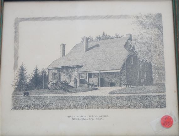 James Edward Kelly | Depicting Washington's Headquarters in Newburgh ...