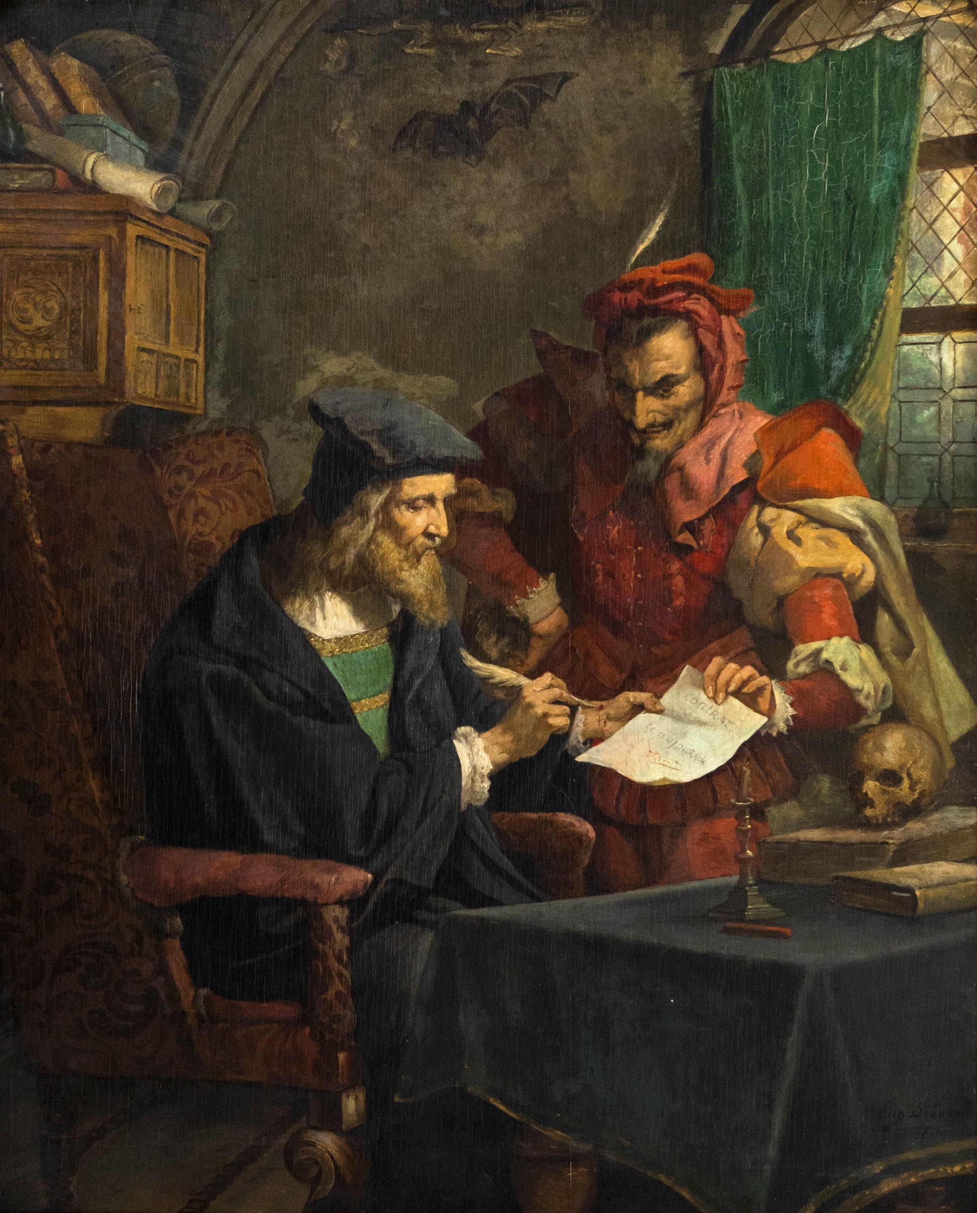 Eugene Siberdt | Faust and Mephistotle | MutualArt