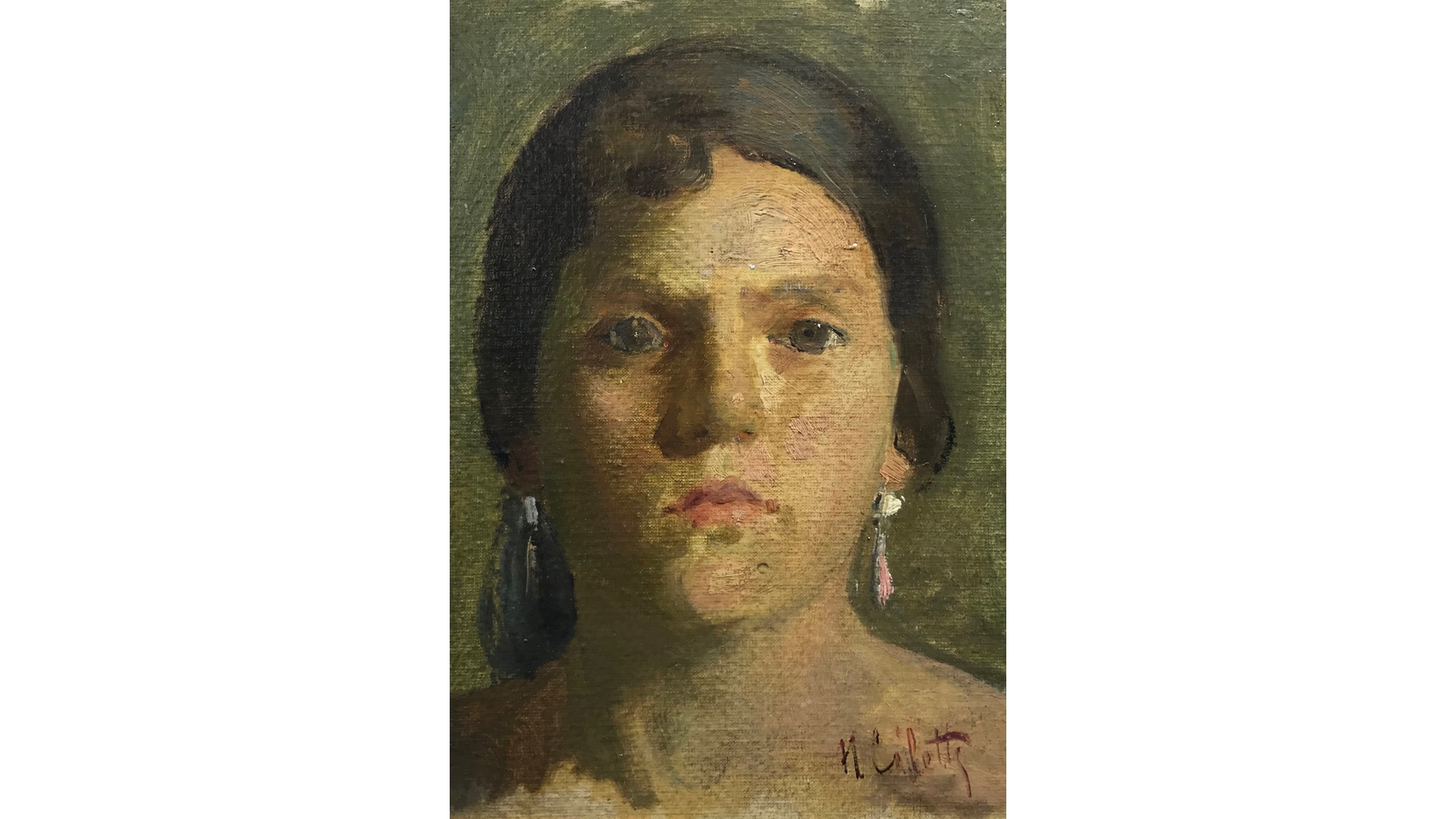 Nicola Ciletti | Female face | MutualArt