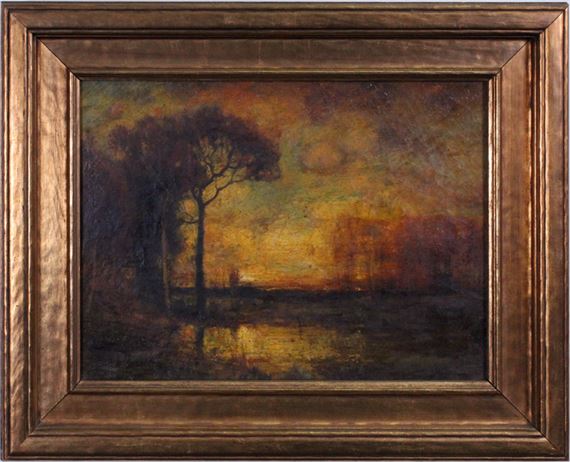 Charles P. Appel | LANDSCAPE AT SUNSET (1920) | MutualArt