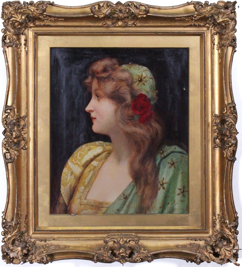 Louis Justin Maurice Perrey | PORTRAIT OF A BEAUTY | MutualArt