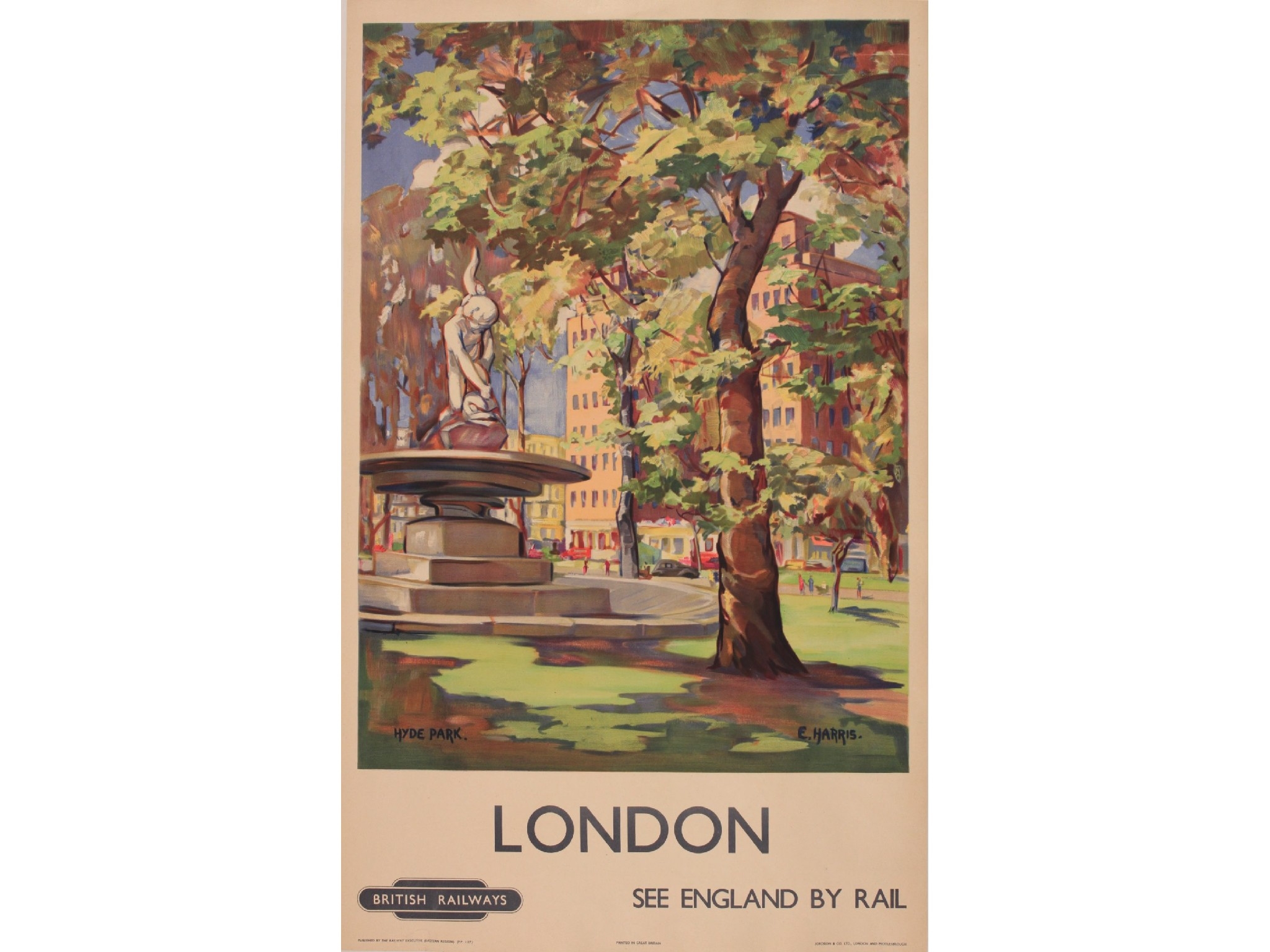 Edwin Lawson James Harris | London Hyde Park | MutualArt