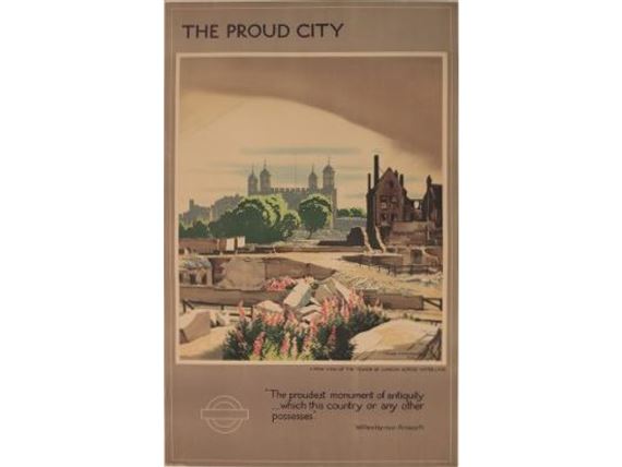 Walter Spradbery | The Proud City The Tower of London from Water Lane ...