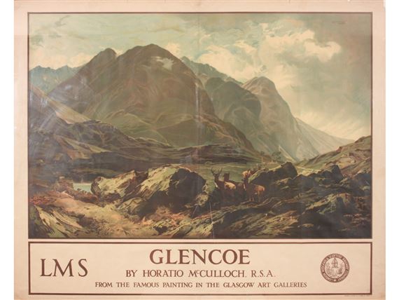 Horatio McCulloch | Glencoe form the Famous painting in the Glasgow Art ...