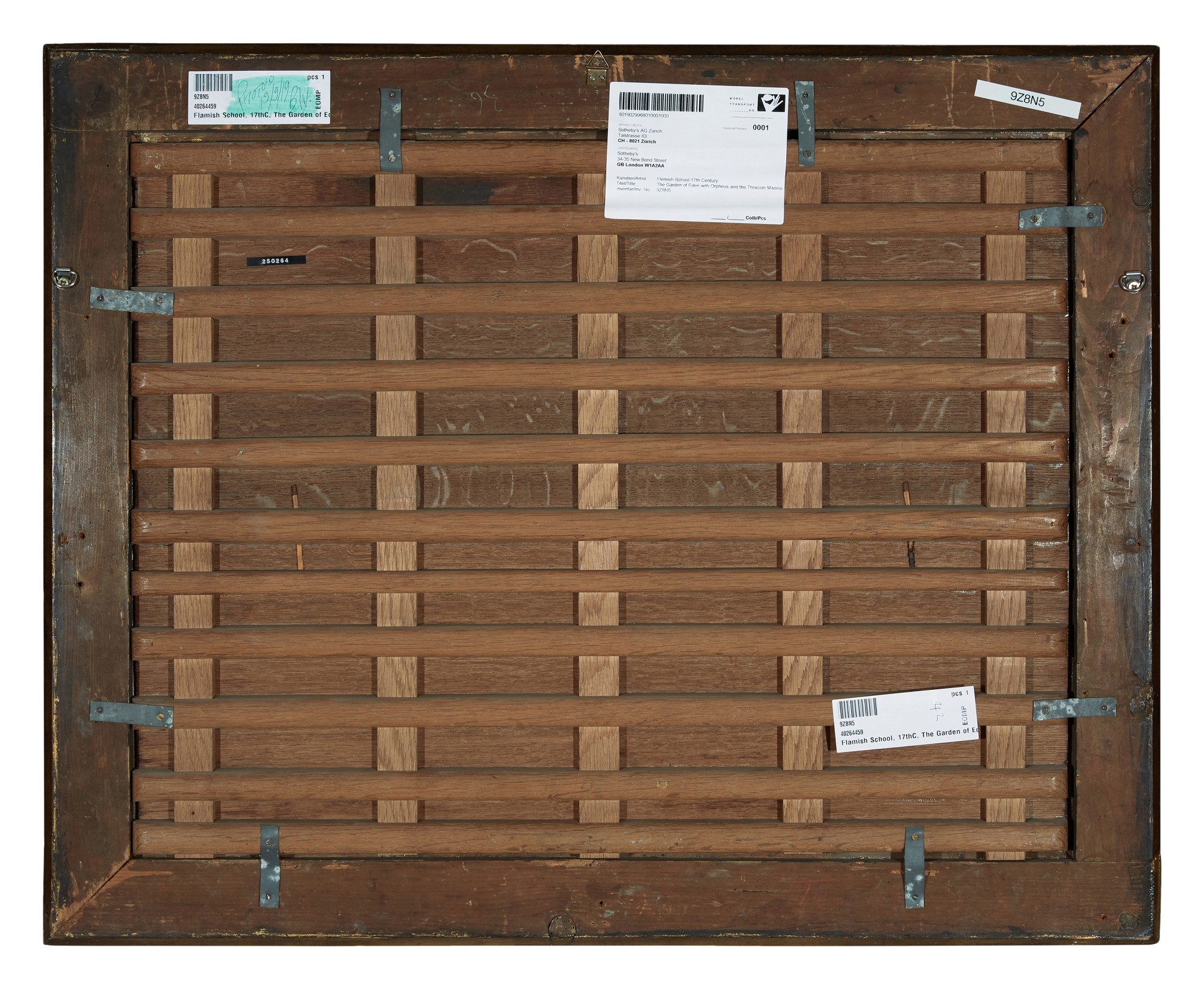 Antwerp School,18th Century | The Garden of Eden with Orpheus and the ...