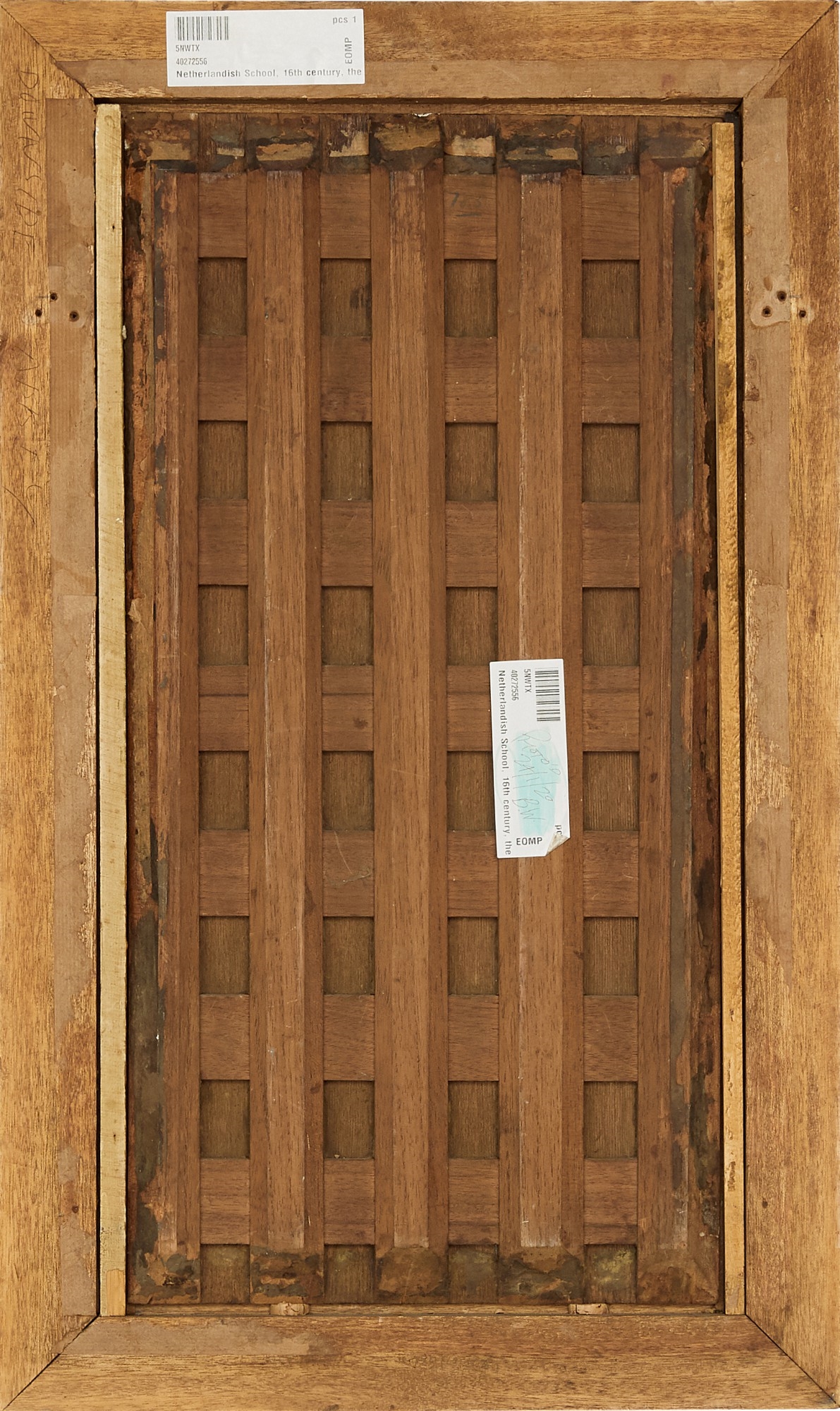 Netherlandish School, 16th Century | The Crucifixion, with the Virgin and Saint John, with God ...