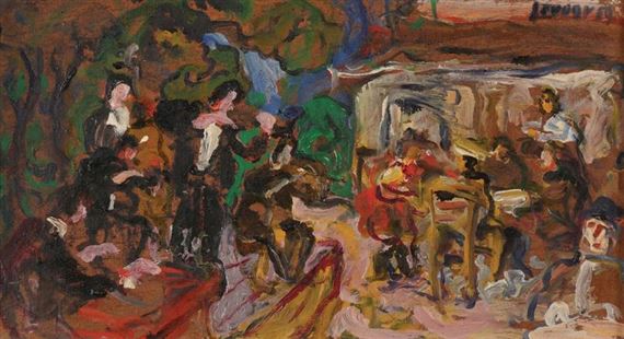 Július Jakoby | Hostinská záhrada (1959) | MutualArt