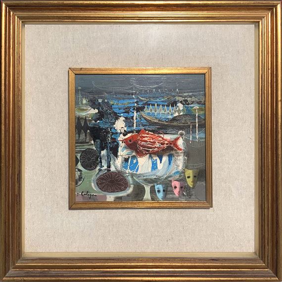 Jean Calogero | Red fish (1970) | MutualArt