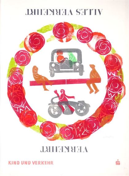 HAP Grieshaber | Verkehrt alles verkehrt (1980) | MutualArt HAP Grieshaber | Verkehrt alles verkehrt (1980) | MutualArt
