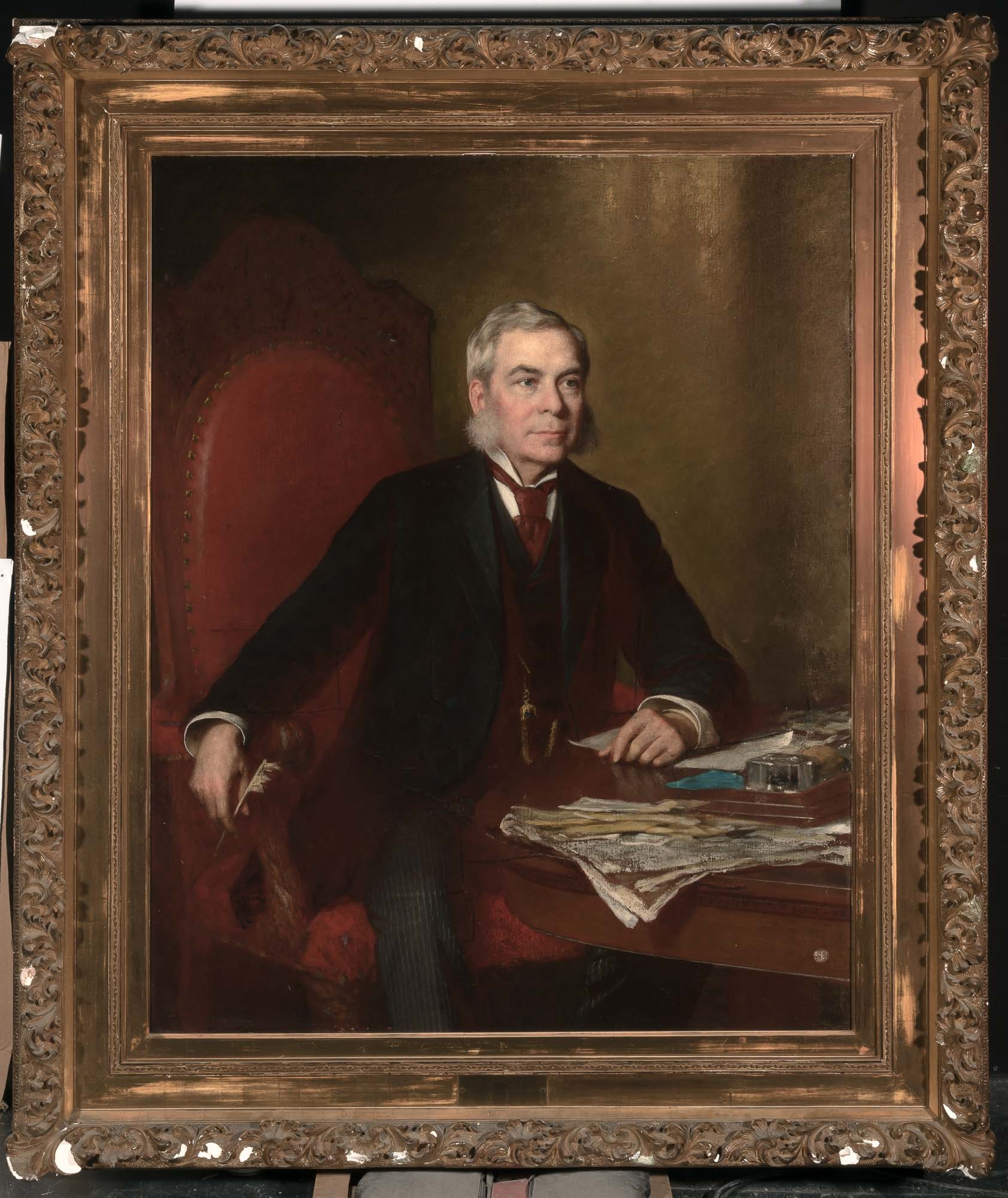 Eastman Johnson | Portrait of John Stewart Kennedy (1894) | MutualArt
