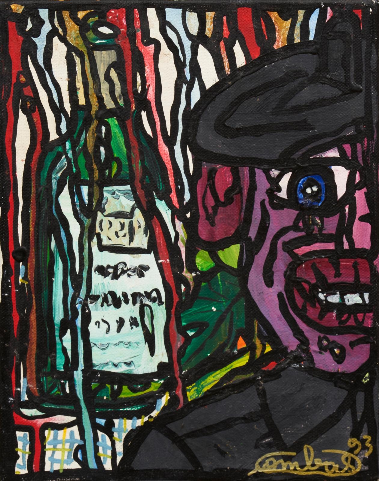 Robert Combas | Portrait (1993) | MutualArt