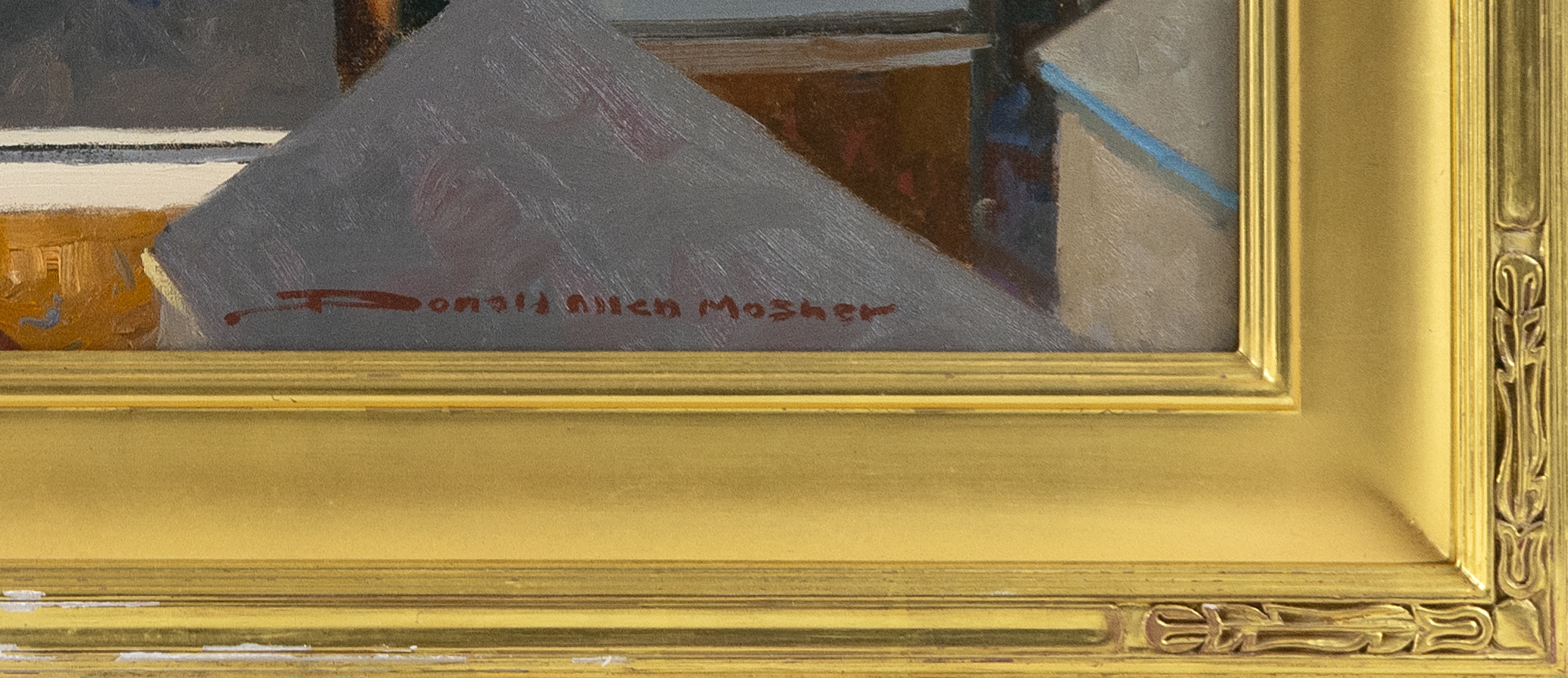 Donald Allen Mosher | Rockport from Above | MutualArt