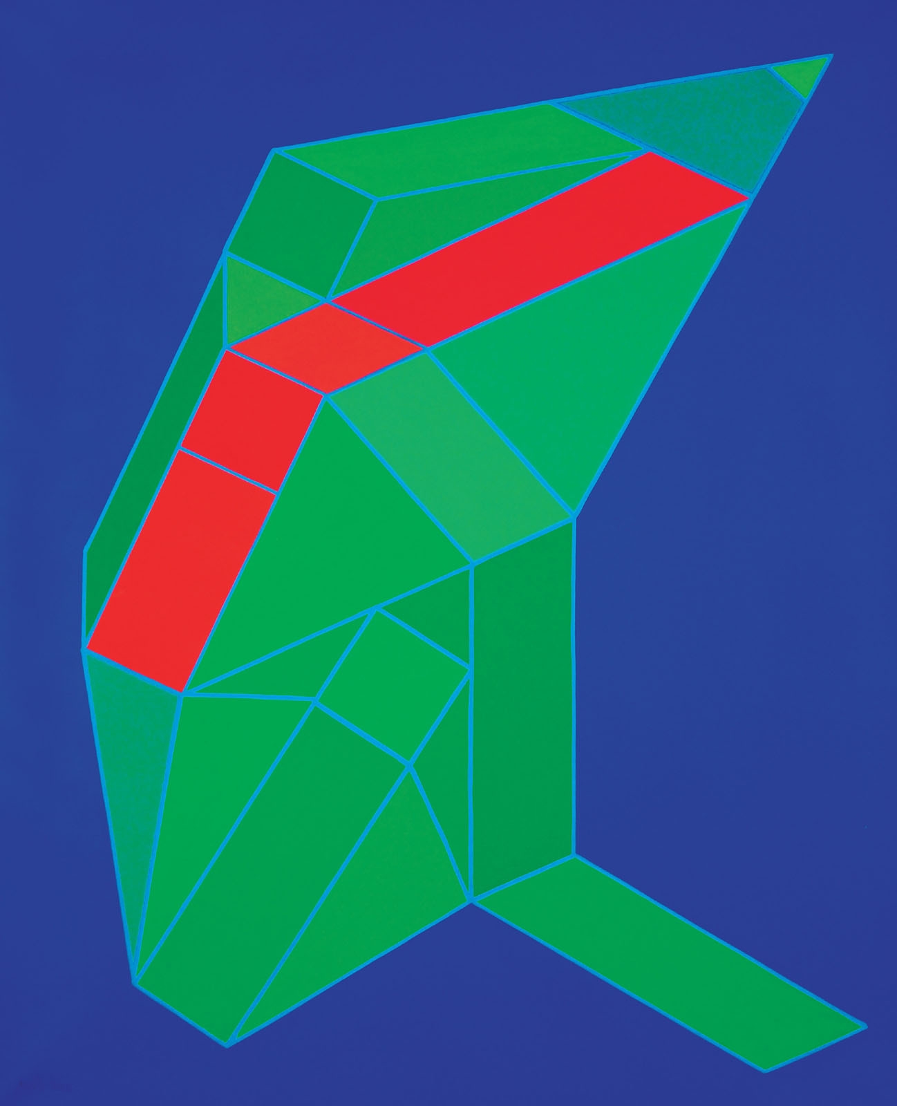 Achille Perilli | L'acuto dilemma (2006) | MutualArt