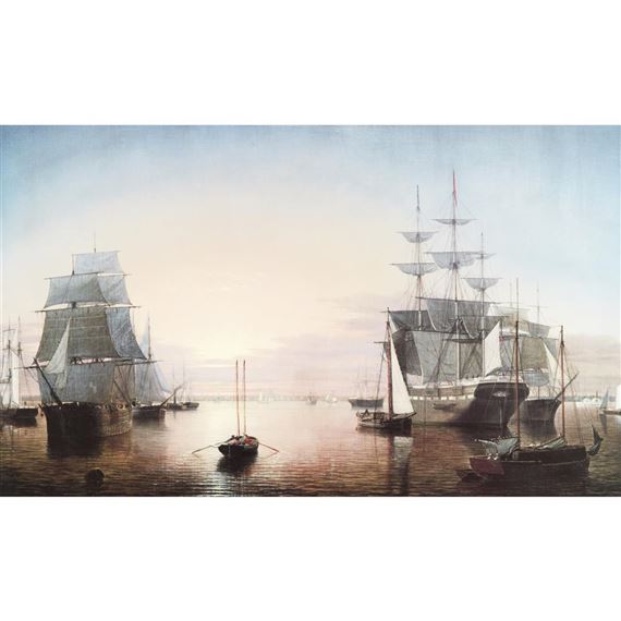 Fitz Hugh Lane | Boston Harbor | MutualArt