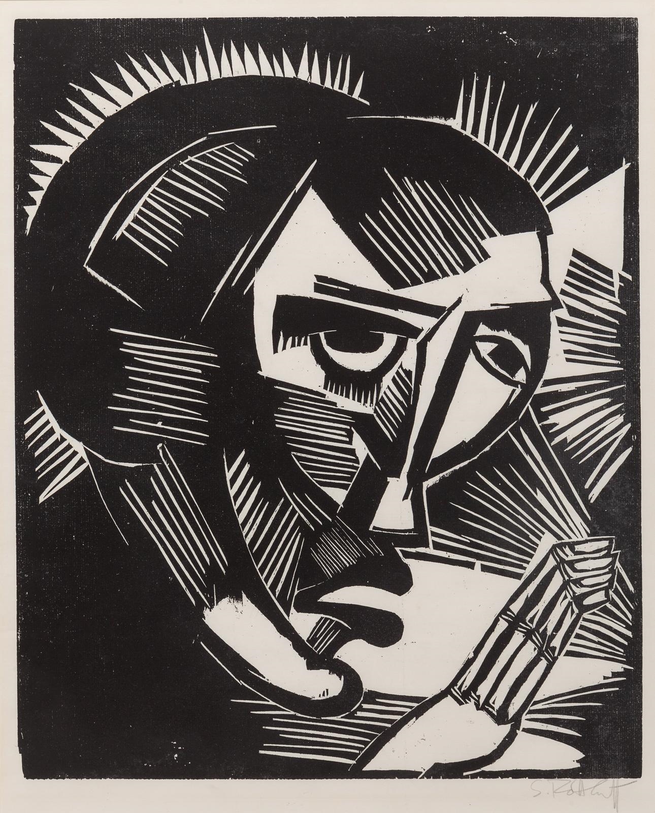 Karl Schmidt-Rottluff | The Road to Emmaus - from Schmidt-Rottluff 9 ...