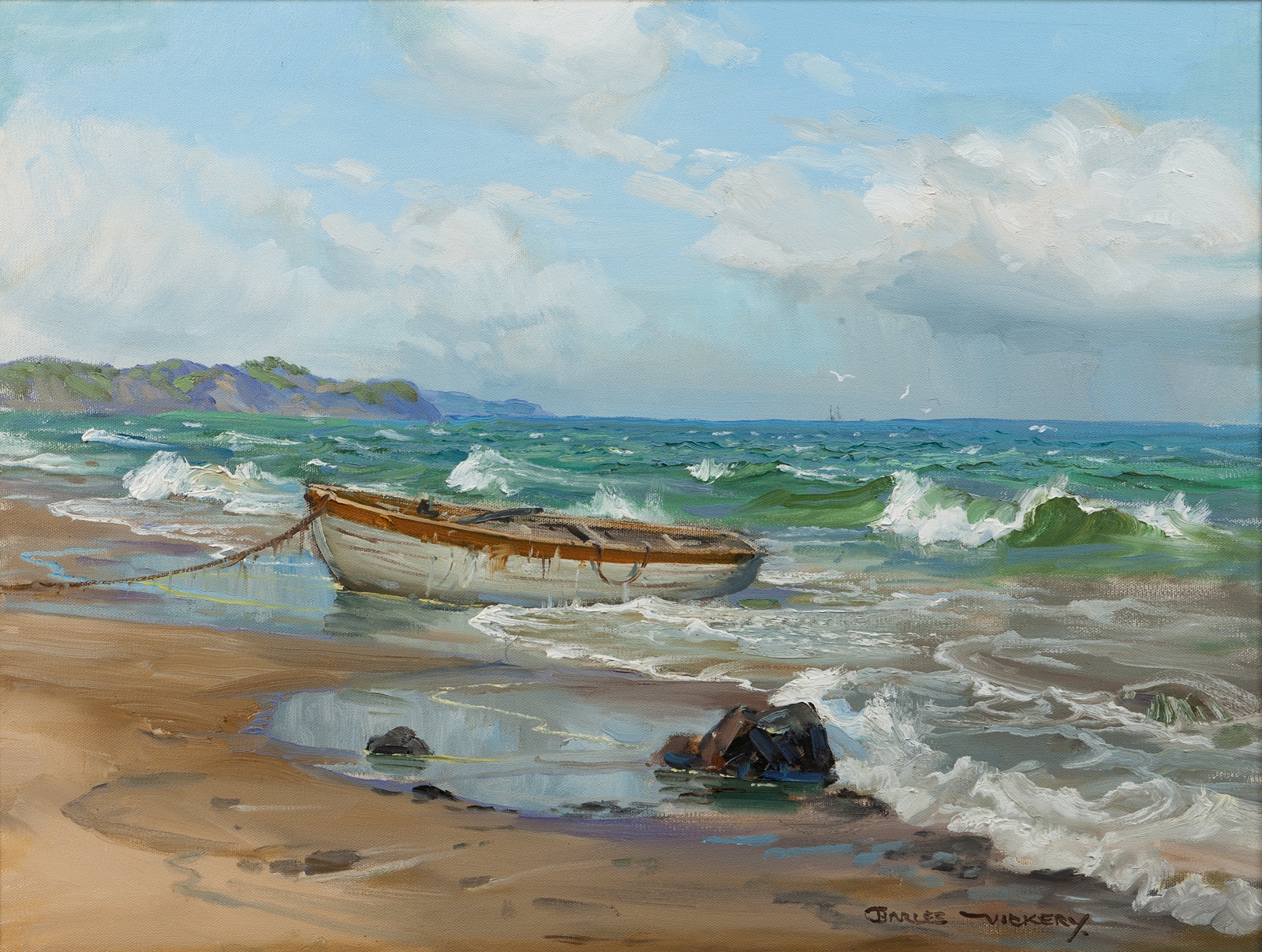 Charles Vickery | In the Days of the Square Riggers | MutualArt