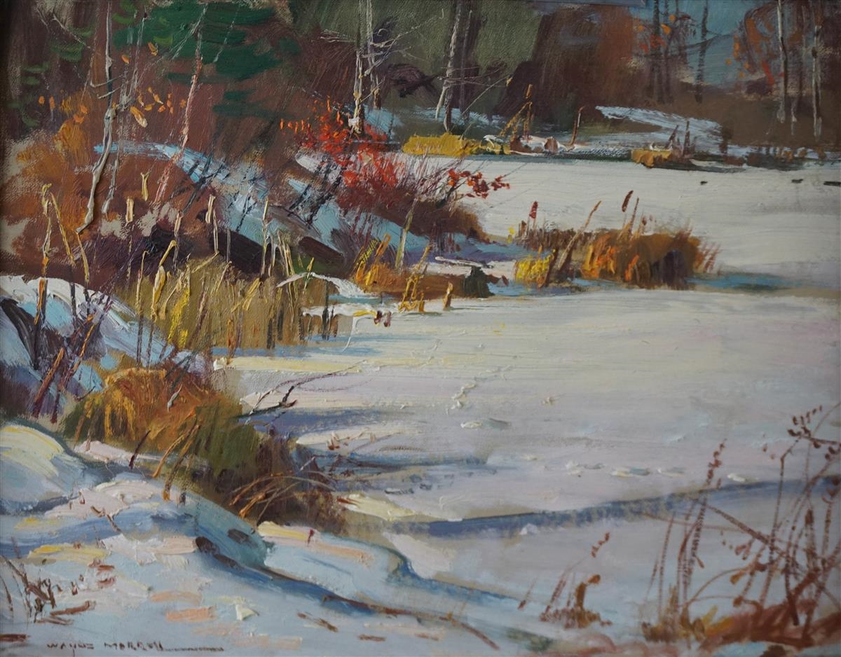 Wayne Beam Morrell | FROZEN POND | MutualArt