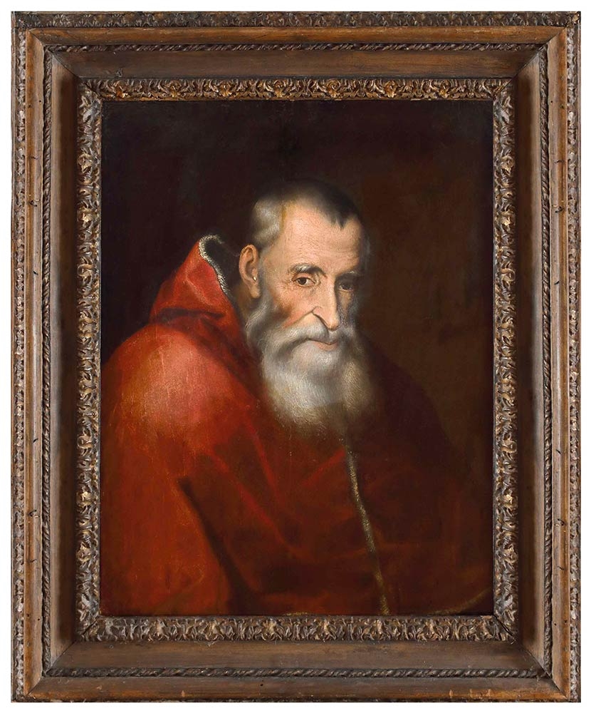 Roman School, 16th Century | Portrait of Pope Paul III Farnese | MutualArt