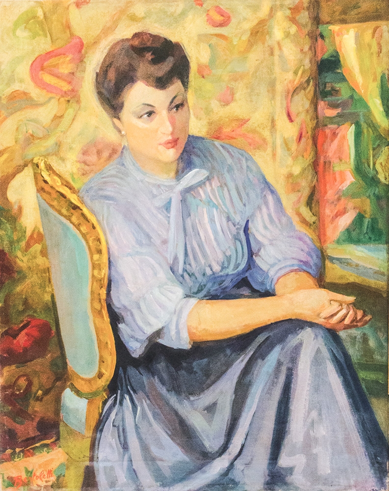 Nino Bertoletti | Womanin armchair (1950s) | MutualArt